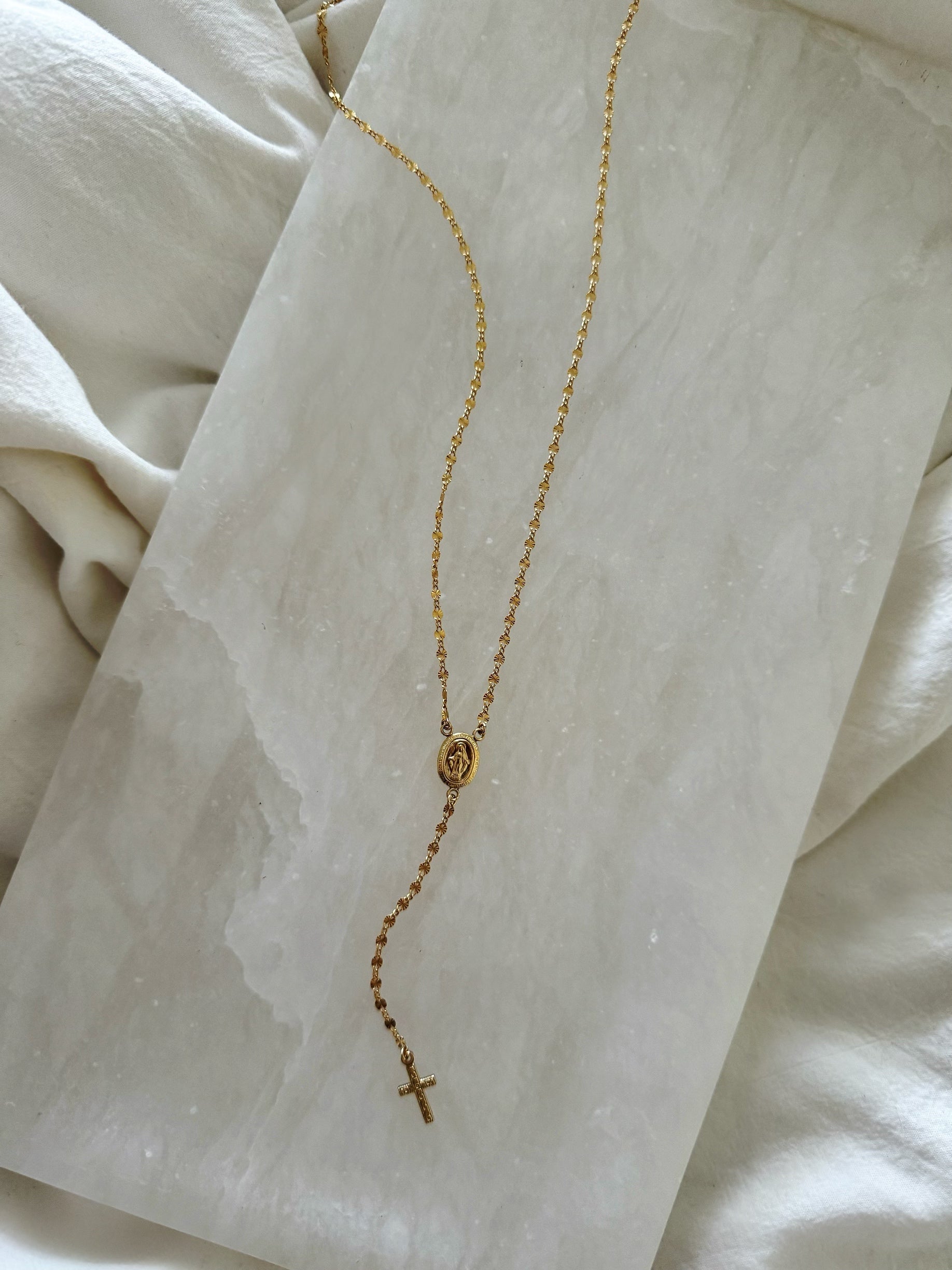 Gold filled rosary store