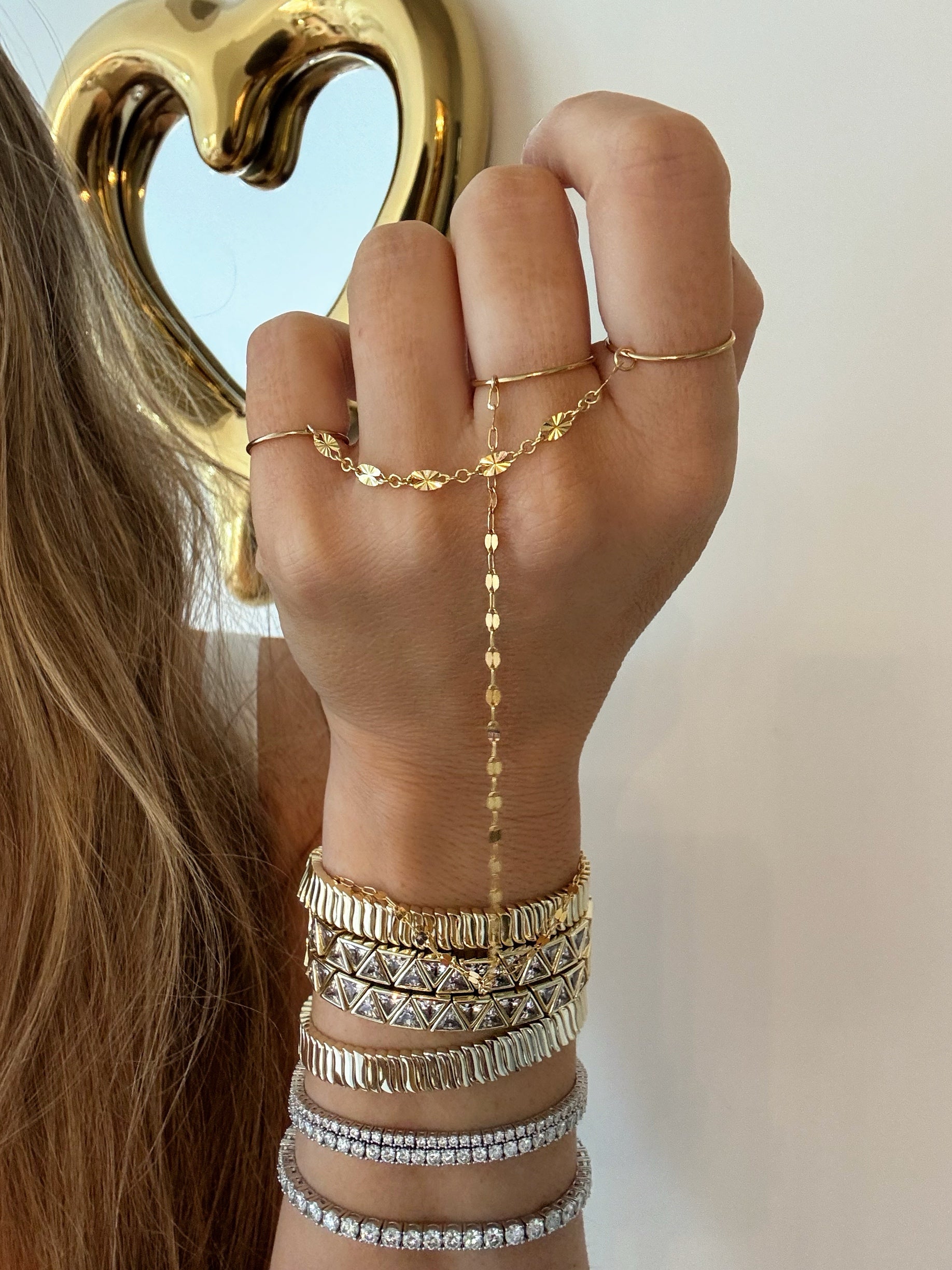 STARLIGHT HAND CHAIN (14K GOLD FILLED OR 925 STERLING SILVER) – HRH ...