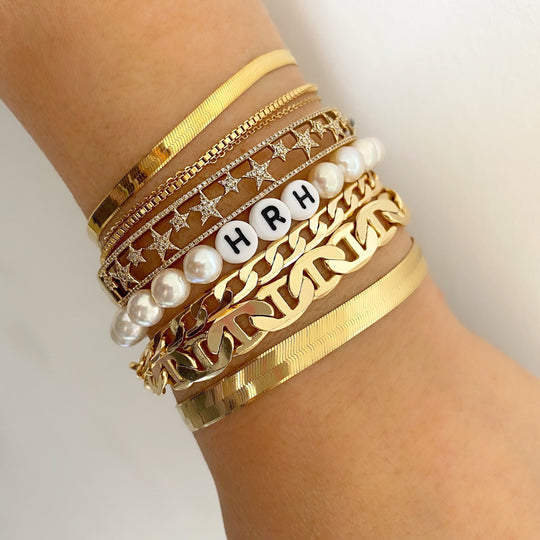 90'S BRACELET GLOW UP (14K GOLD FILLED OR STERLING SILVER) – HRH COLLECTION