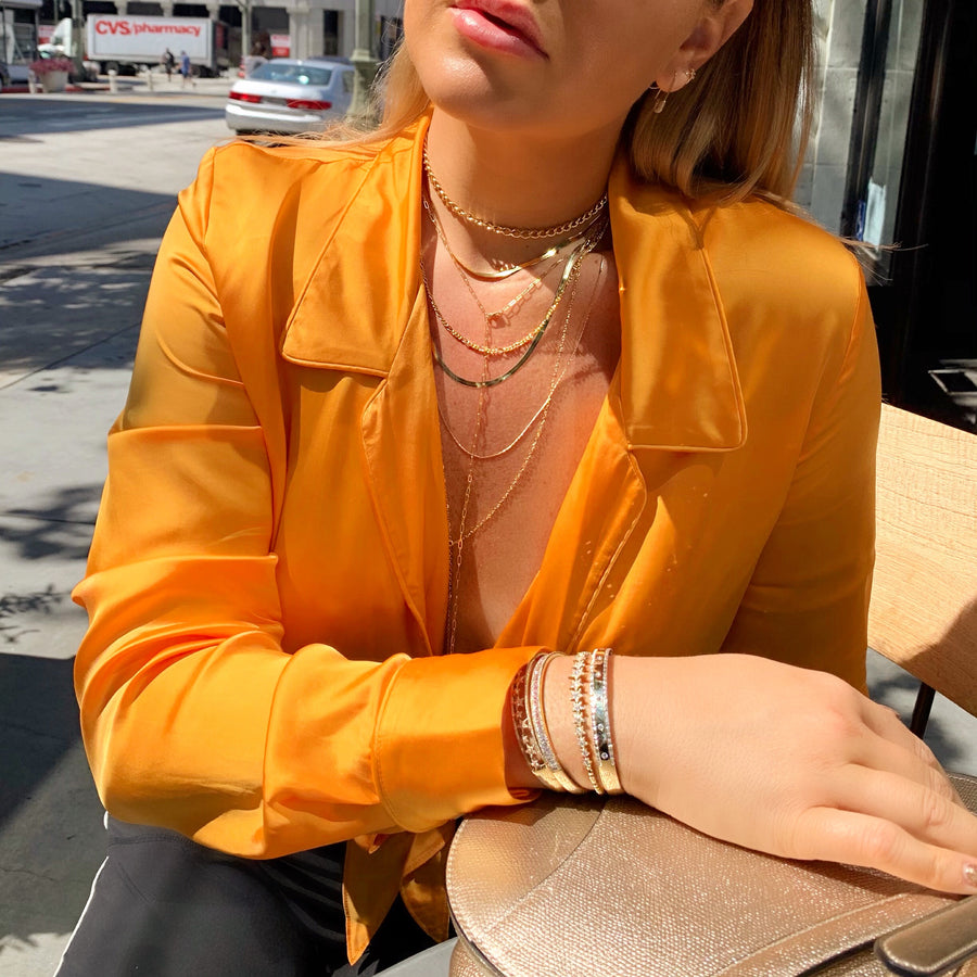 GLITTER FILTER LARIAT (14K GOLD FILLED OR STERLING SILVER) – HRH COLLECTION