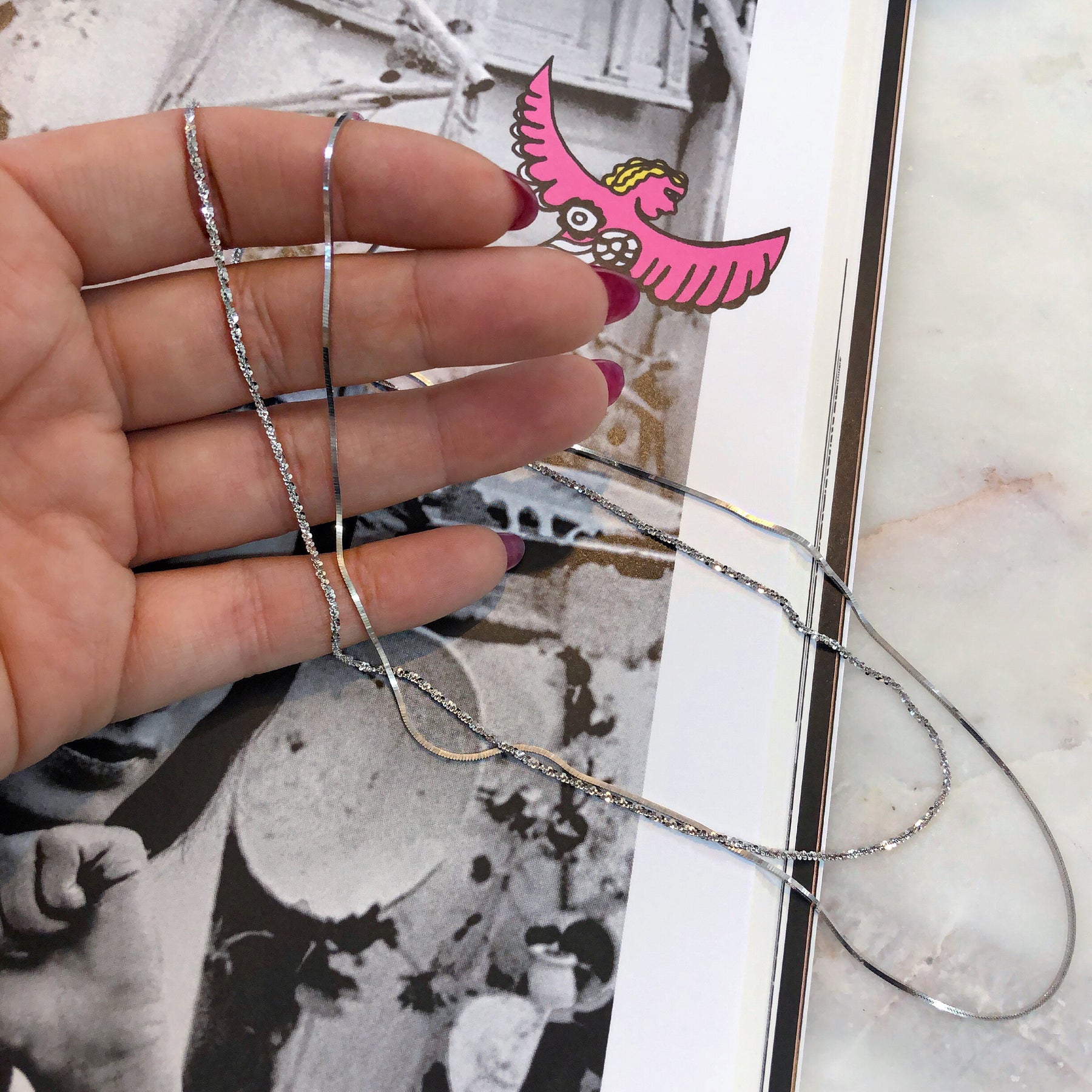 DIAMOND CHAIN (925 STERLING SILVER) – HRH COLLECTION