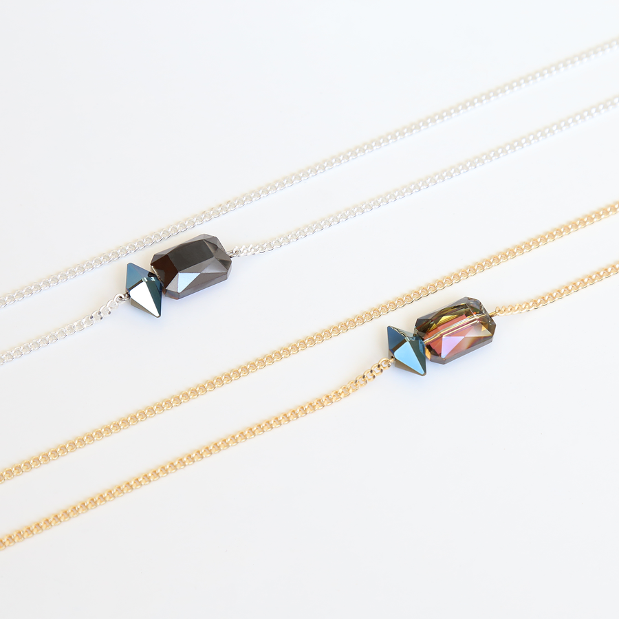 CRYSTAL MONSTER CHAIN NECKLACE – HRH COLLECTION